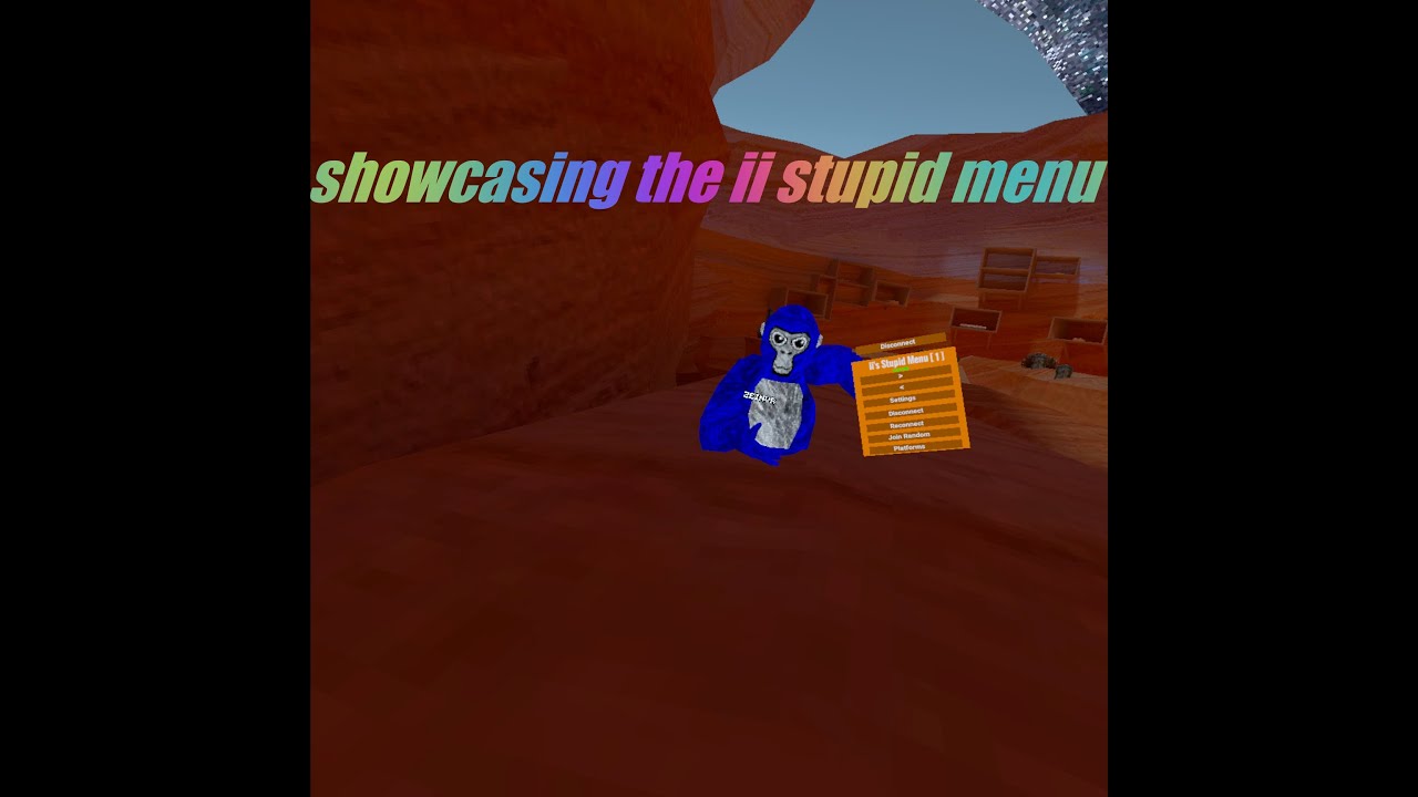 SHOWCASING THE II STUPID MENU IN GTAG - YouTube