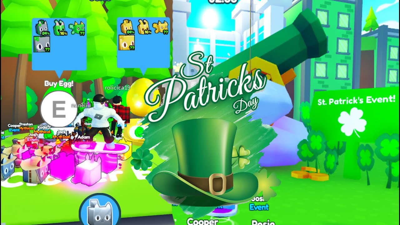 ROBLOX - ST PATRİCK'S EVENTİ GELDİ! - YouTube