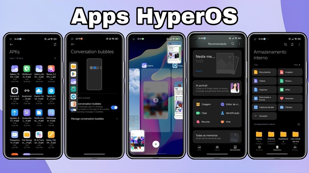Exclusivo! 🔥 Novos Apps da HyperOS - 100% Atualizados - Instale Agora ...