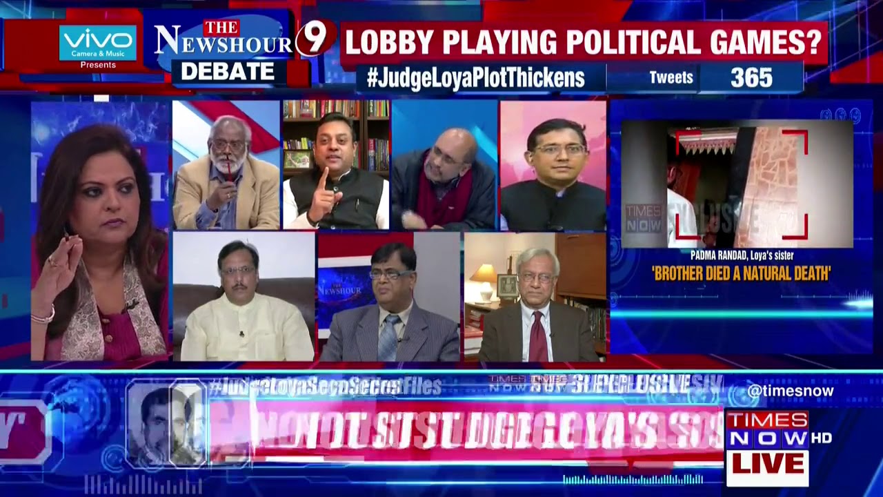 Judge Loya death: Is ‘lobby’ playing political games? - YouTube