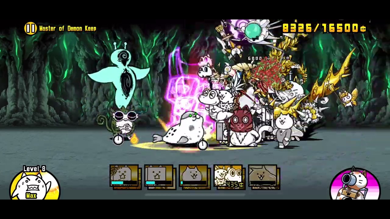 The Battle Cats - Master of Demon Keep - YouTube
