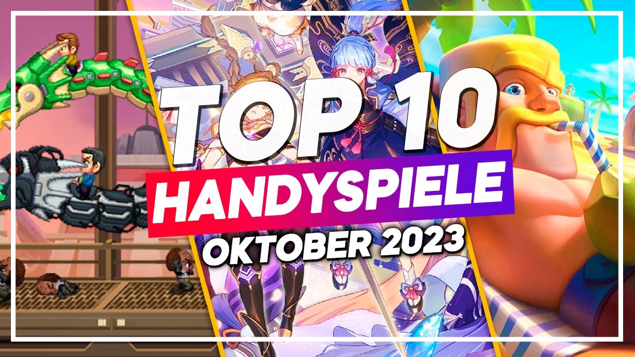Die besten Handy Spiele für oktober 2023 (Android & iOS ) - YouTube