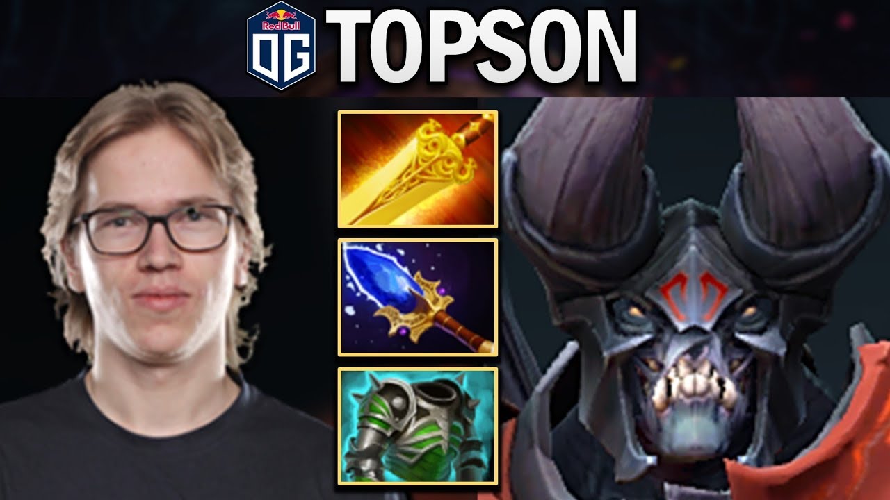 OG.TOPSON TRIES TO MID WITH DOOM - DOTA 2 7.24 GAMEPLAY - YouTube