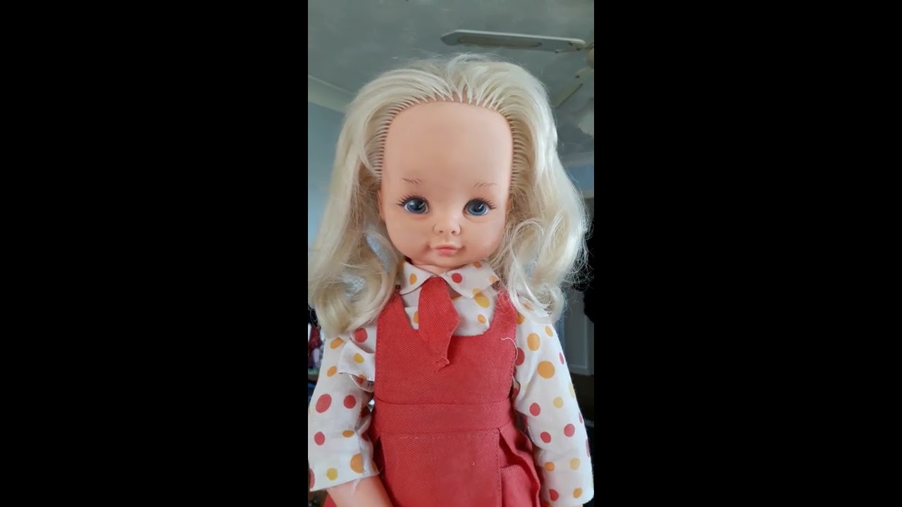 Part 2.Childhood doll,Katie copycat £? - YouTube