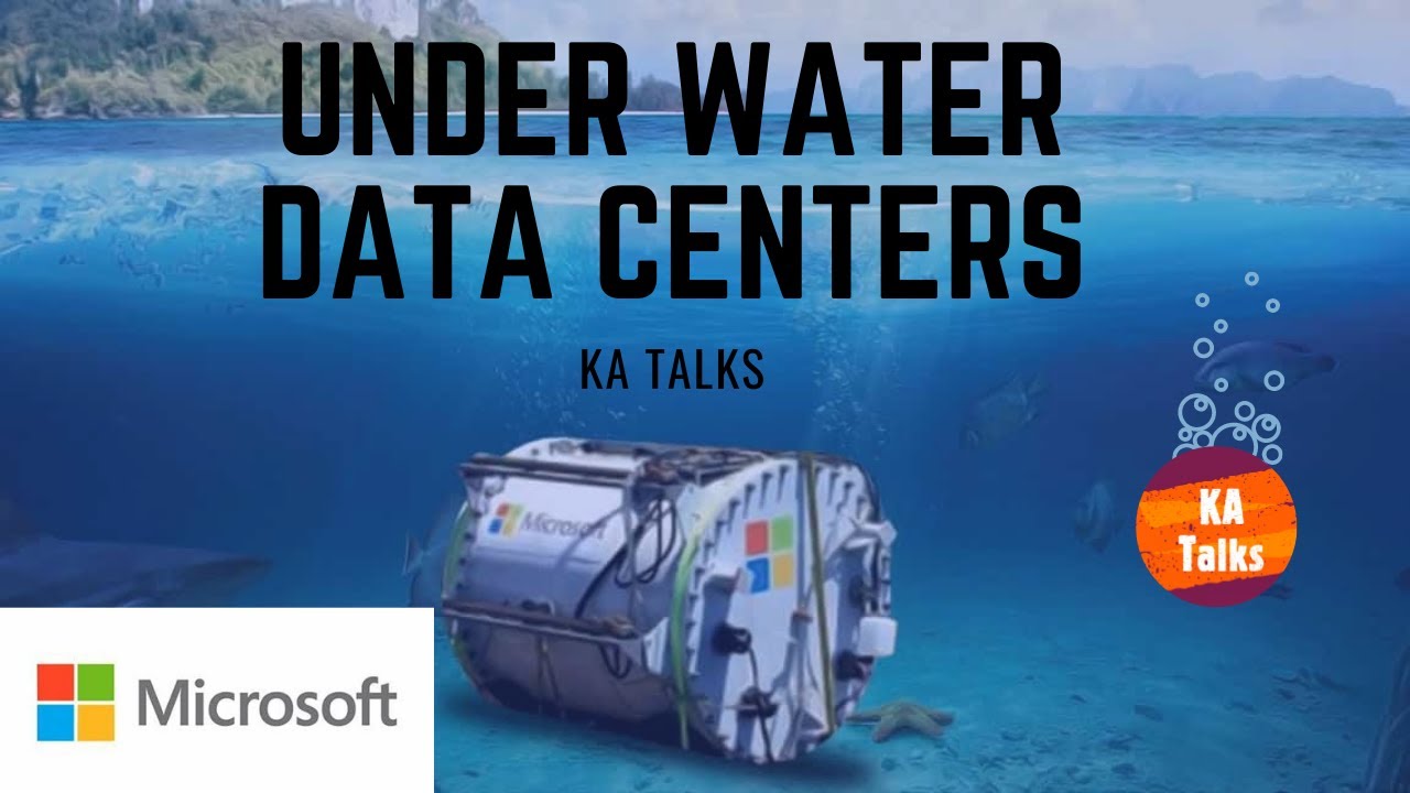 Microsoft's Underwater Data center| World's First Under Water Data ...