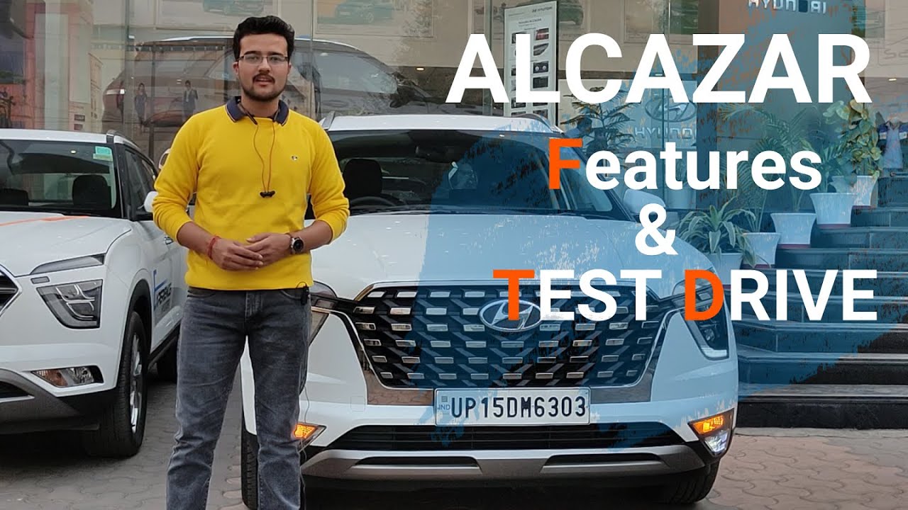 2022 HYUNDAI ALCAZAR |ALCAZAR TOP MODEL FEATURES | TEST DRIVE OF ...