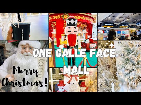 නත්තලට සැරසුනු One Galle Face Mall ️🎅☃️ | Sri Lanka 💜 #ogf #fypシ ...