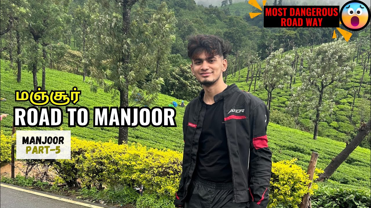 MANJOOR to CBE| most danerous road way in ooty | one day trip to ooty ...