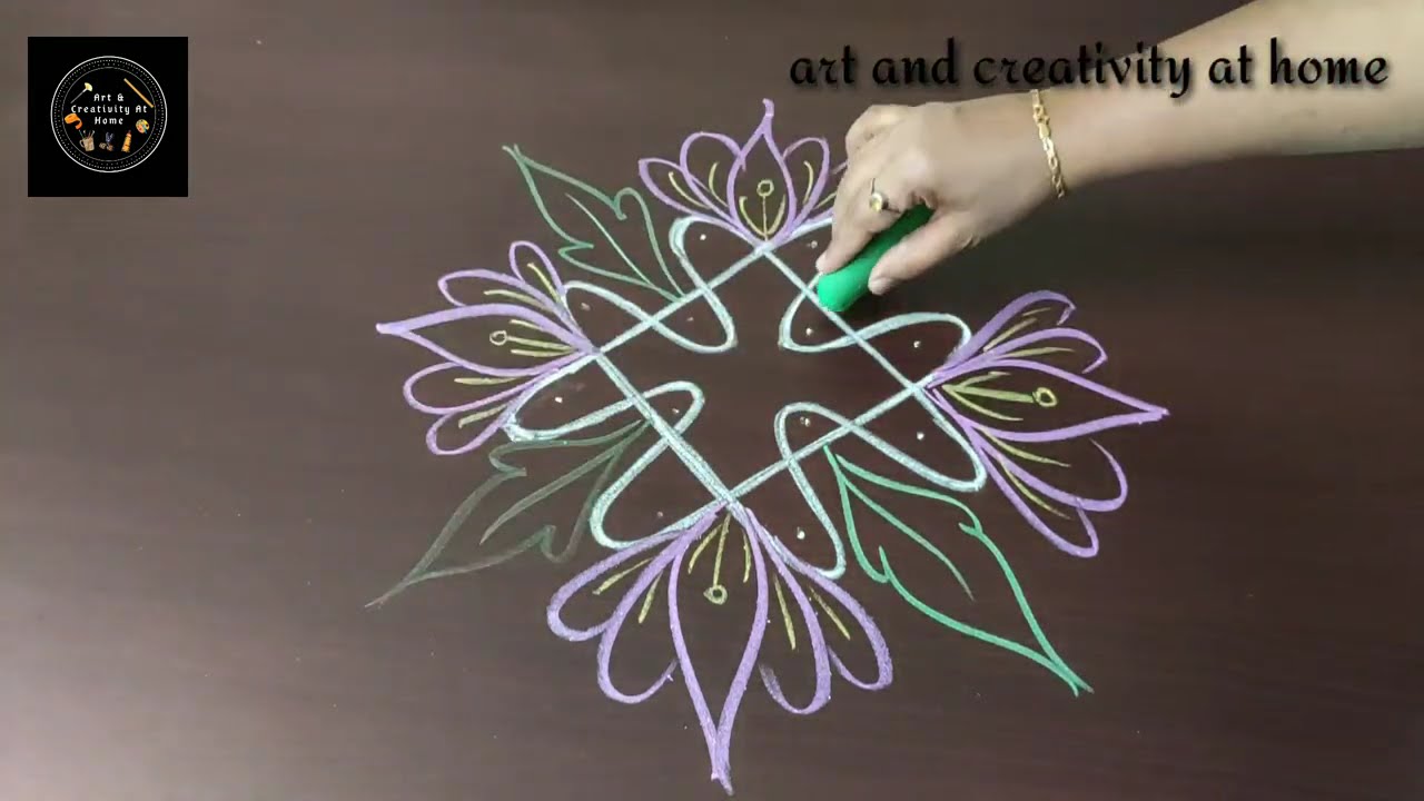 Easy Rangoli Designs || Small Daily Kolams || Latest Daily Rangoli ...