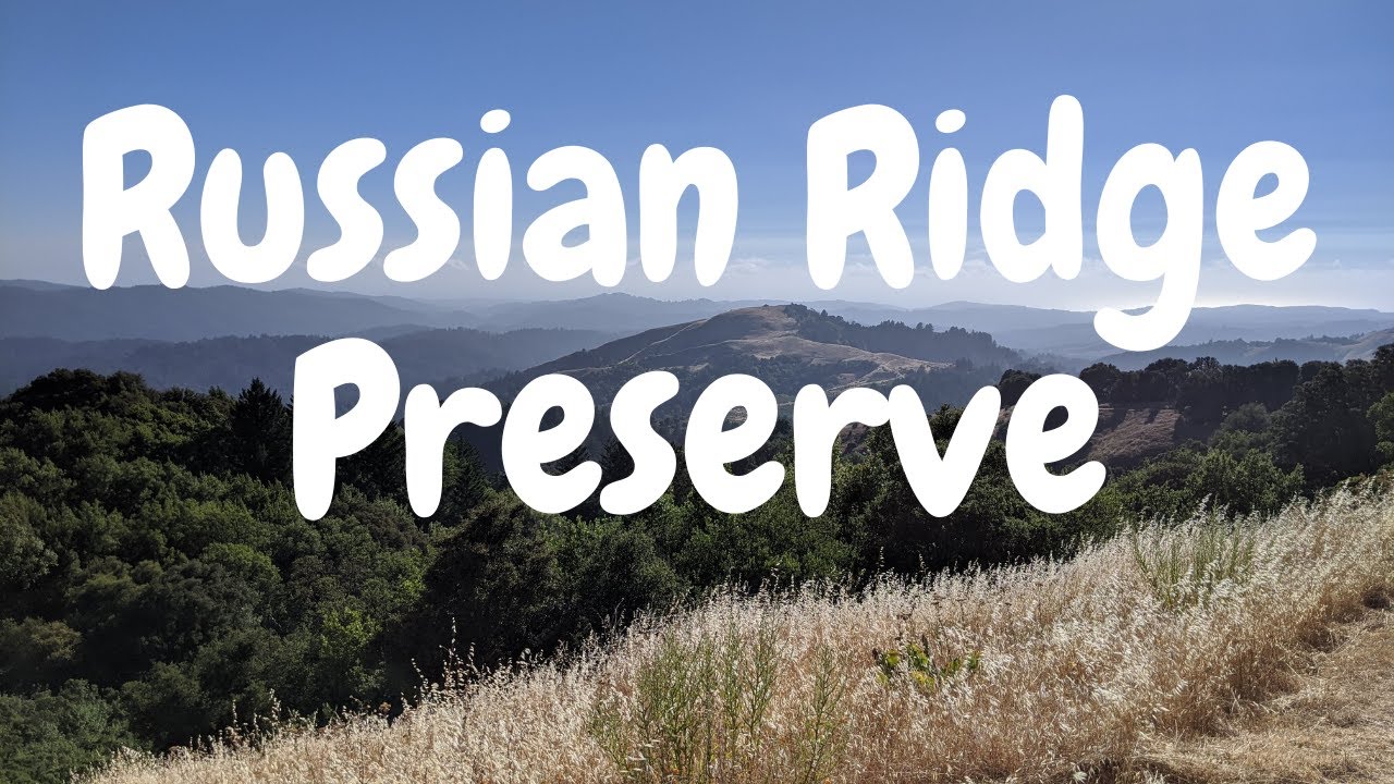 Russian Ridge Preserve - Ridge, Ancient Oaks, Bo Gimbal trails - YouTube