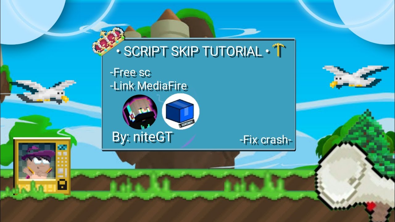 Tutorial auto skip tutorial (free script) - YouTube