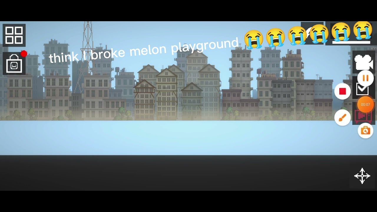 I think I broke melon playground - YouTube