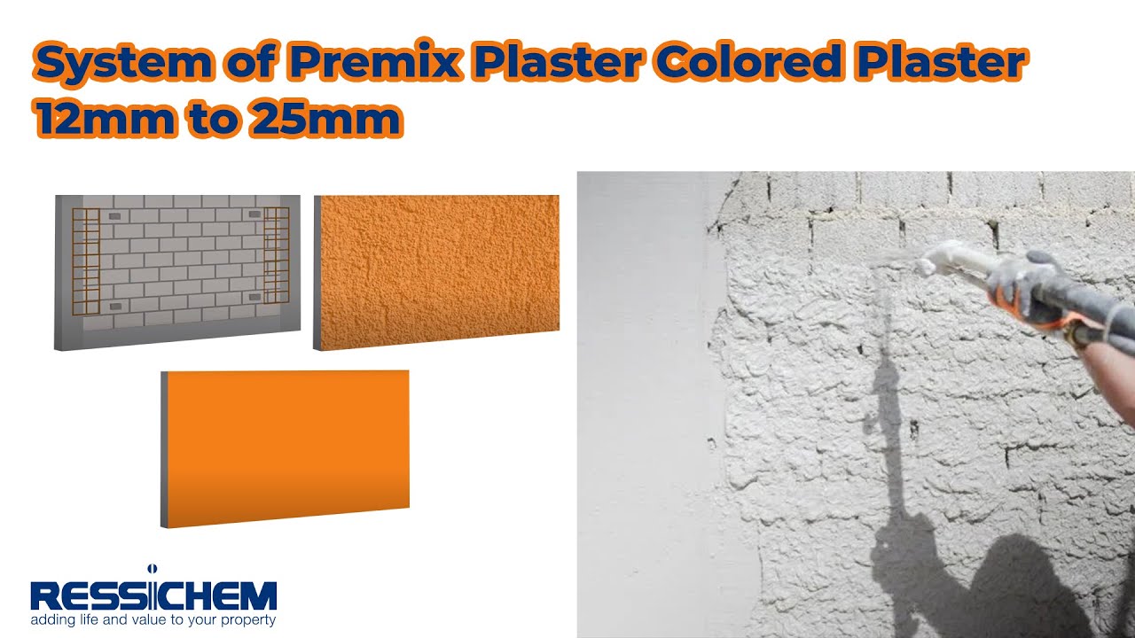 Thick Applied Plaster Monocouche 12mm to 25mm Thick | Ressi PlastoRend ...