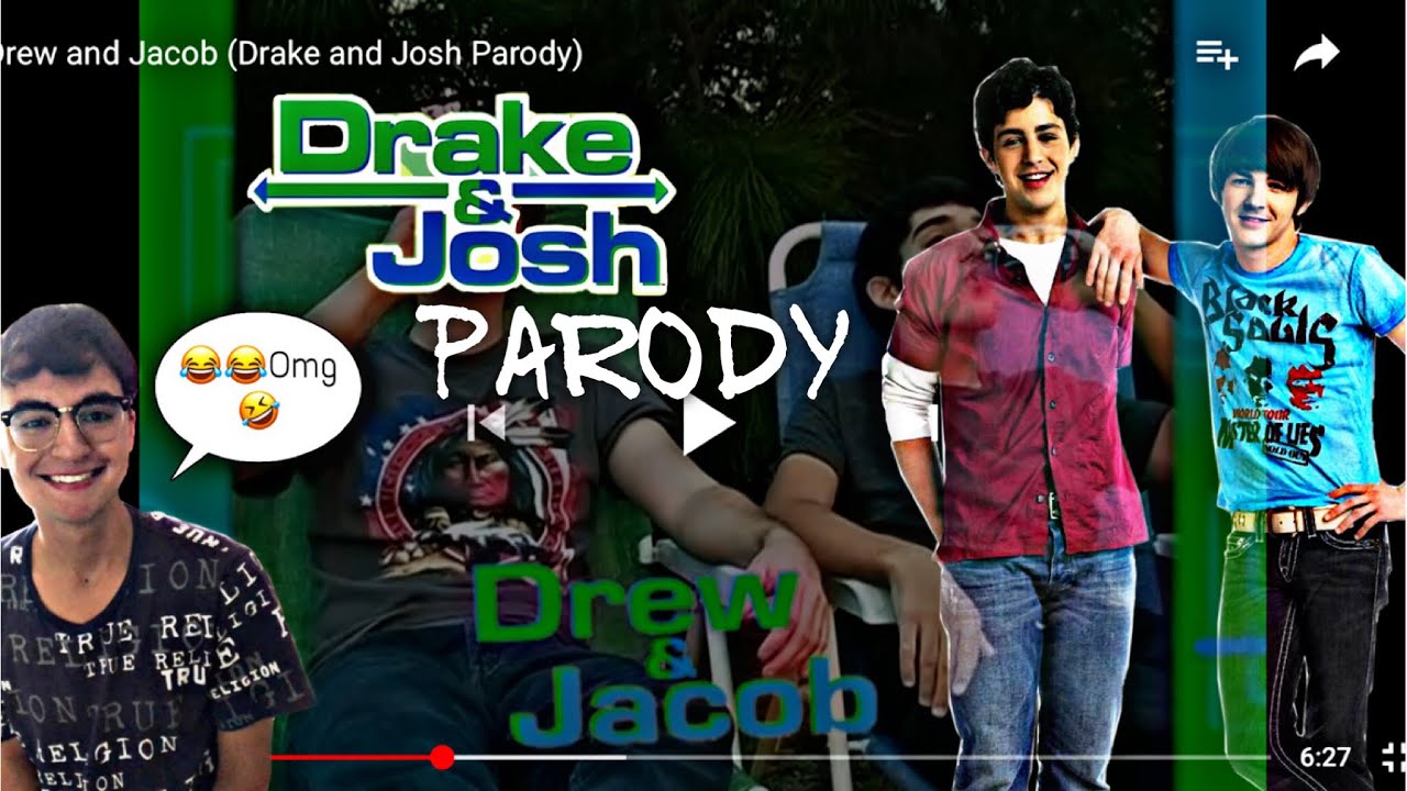 Drew and Jacob (Drake And Josh Parody) *REACTION* - YouTube