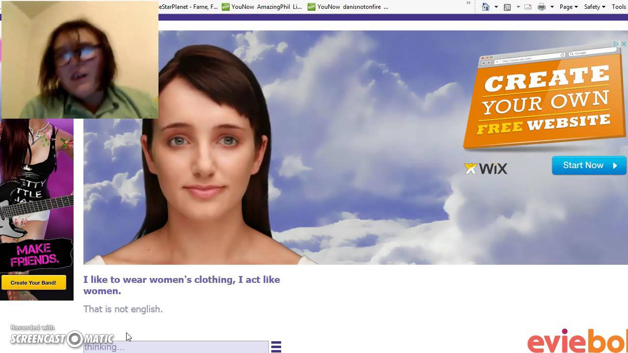 talking to evie - YouTube