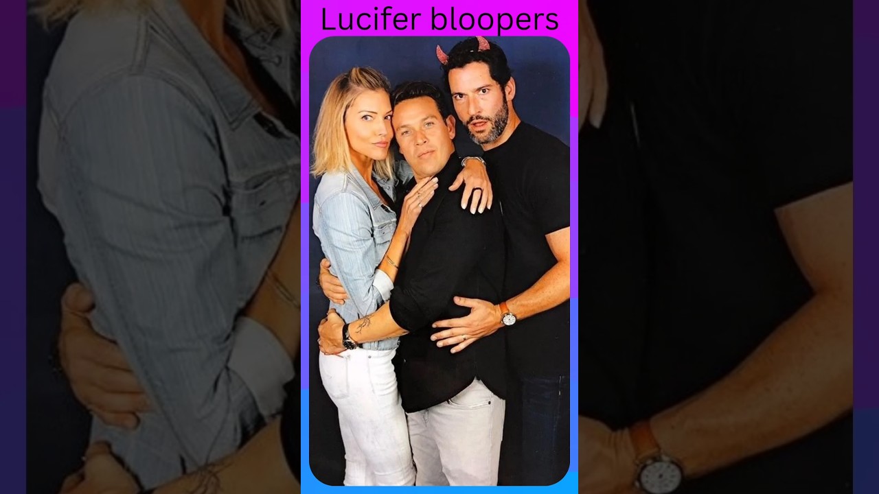 lucifer bloopers #lucifer #luciferseason #lucifernetflix #tomellis # ...