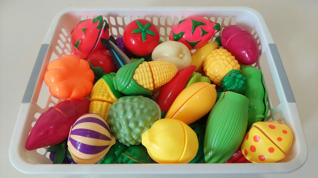 How to Cutting Fruits and Vegetables ASMR - YouTube