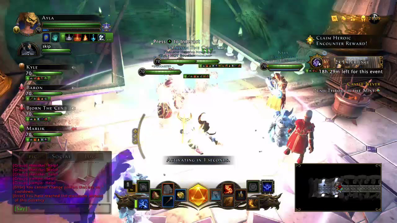 Neverwinter fun w/eye of the giant artifact - YouTube