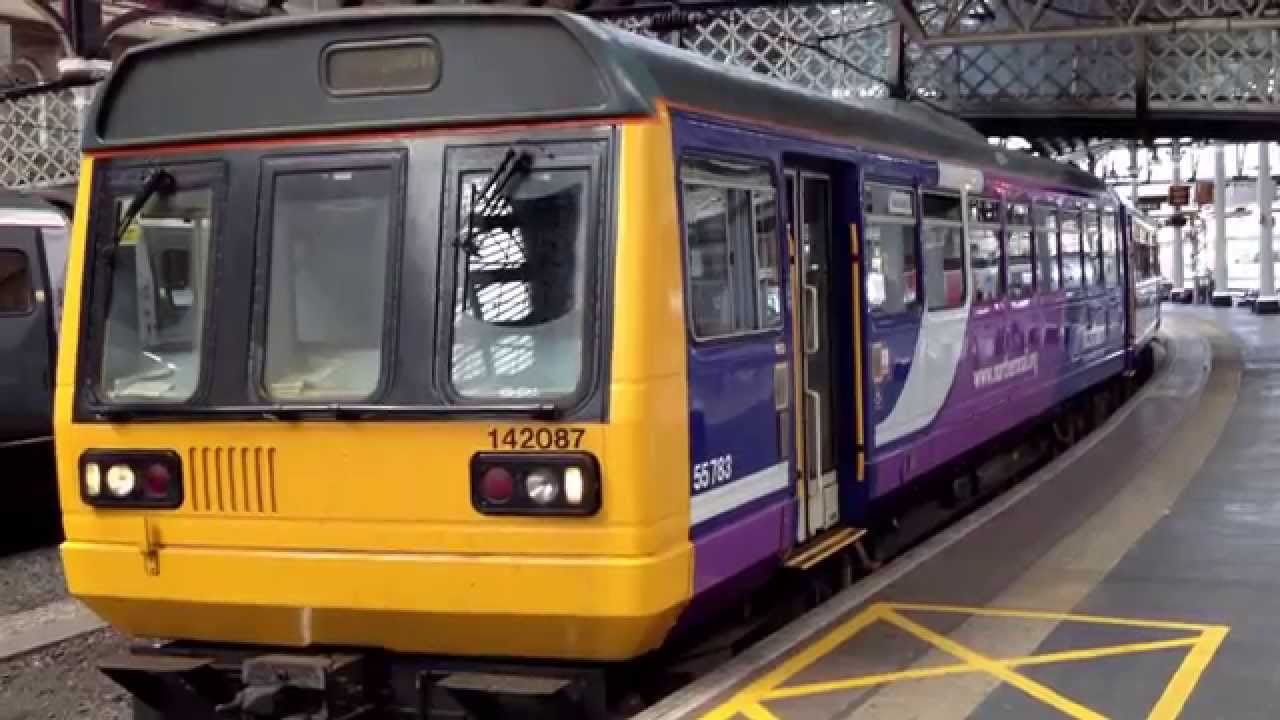 Class 142 Departing Newcastle - YouTube