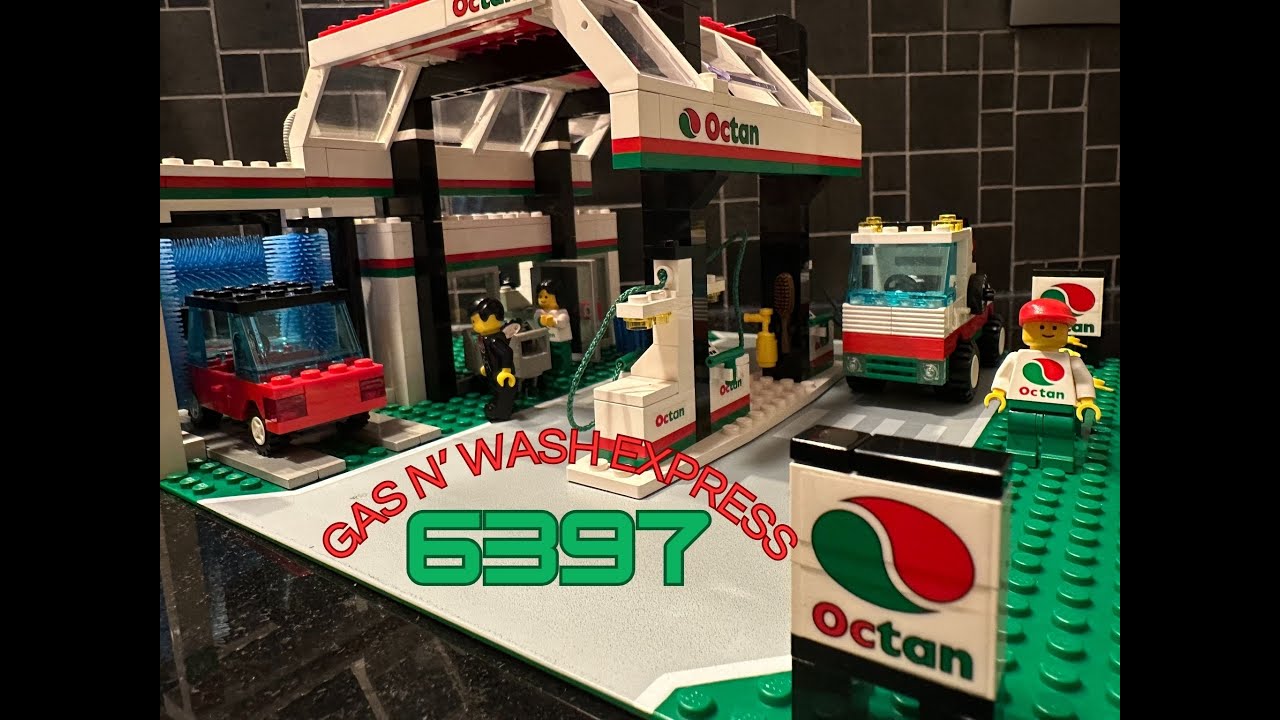 [LEGO] 6397 Gas 'n' Wash Express - YouTube