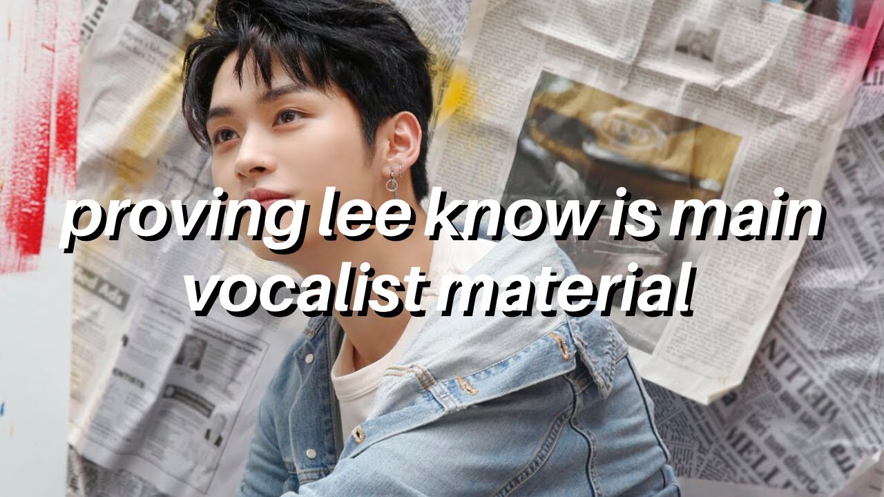 my favourite lee know vocal moments because y'all are sleeping on him ...