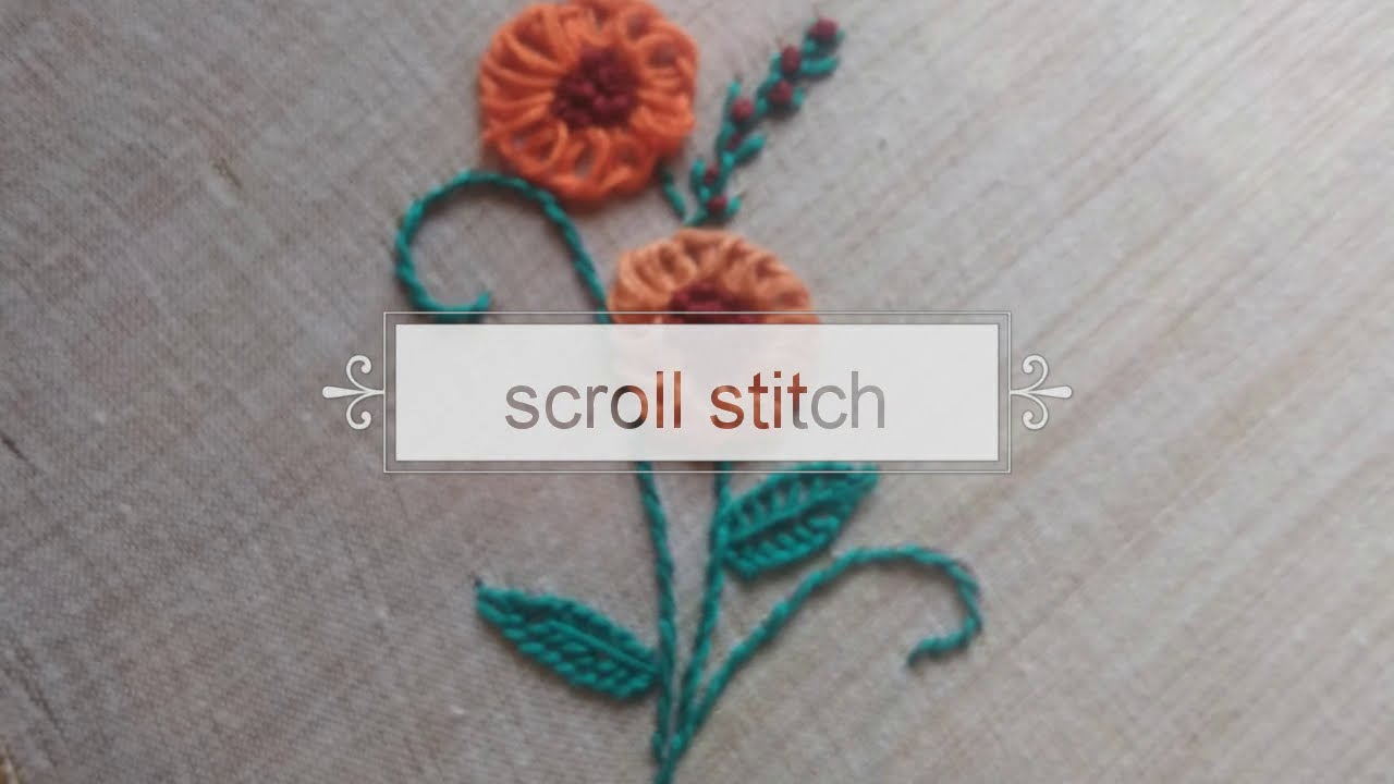 Scroll stitch - YouTube