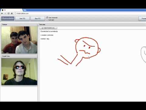 chatroulette reaction experiment No3 (cartoons) - YouTube