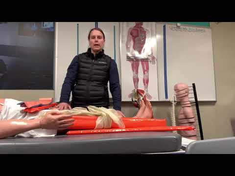 Splinting Long Bones EMT, CERT, 1st Aid - YouTube
