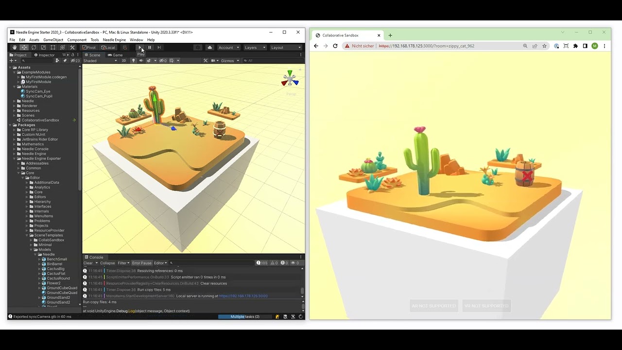 Needle Engine - YouTube