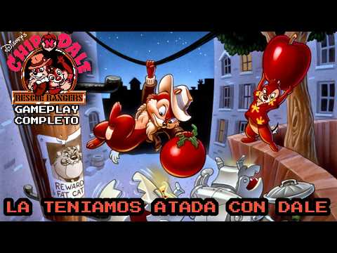 CHIP & DALE - NES - La memoria del Bigo niño no fallo - Gameplay completo