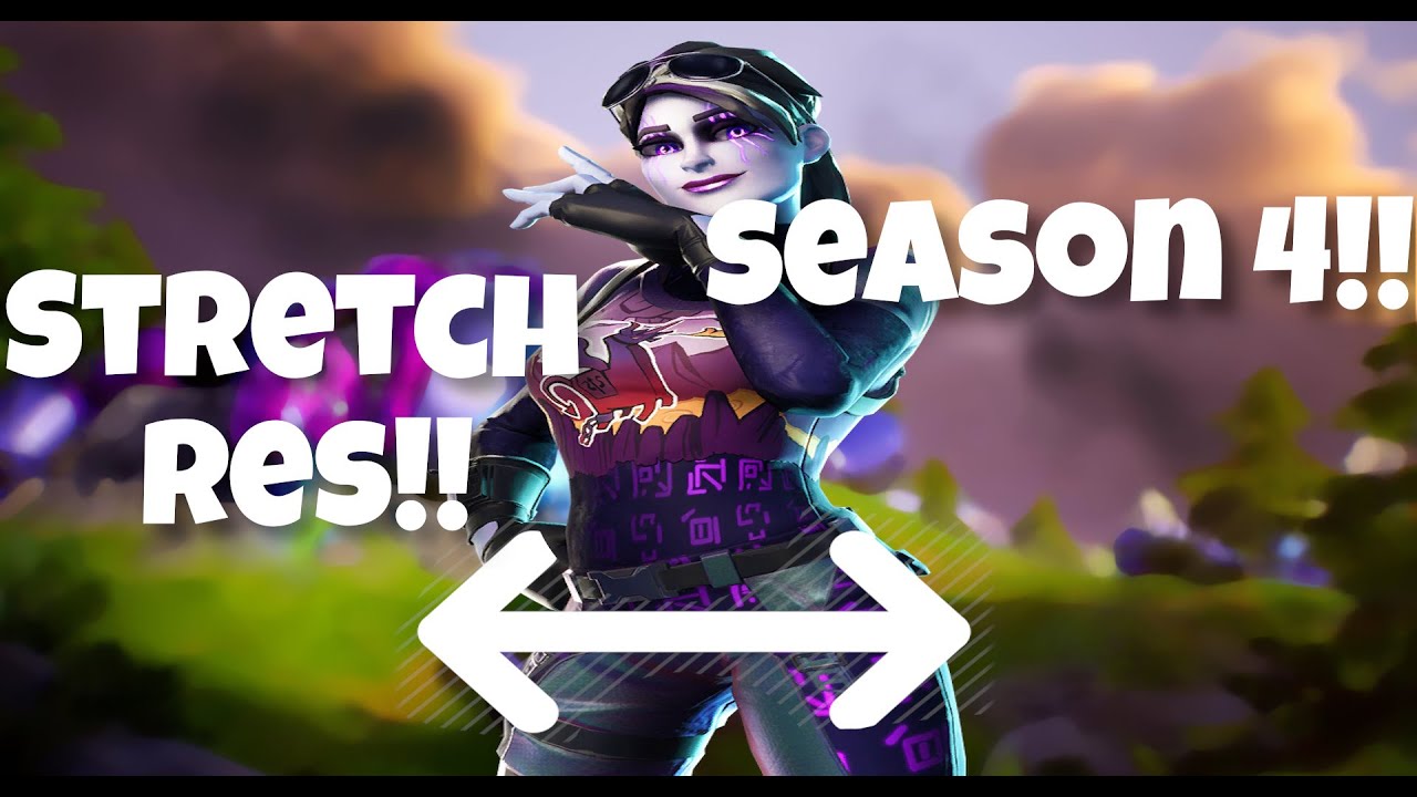 How to get STRETCH RESOLUTION In Fortnite Chapter 2 Season 4 With an ...