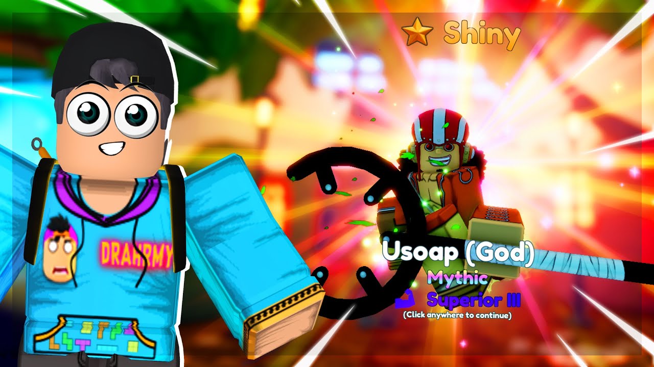 Nakakaiyak na GRIND Para sa Pag Evolve kay GOD USOPP | Roblox | Anime ...