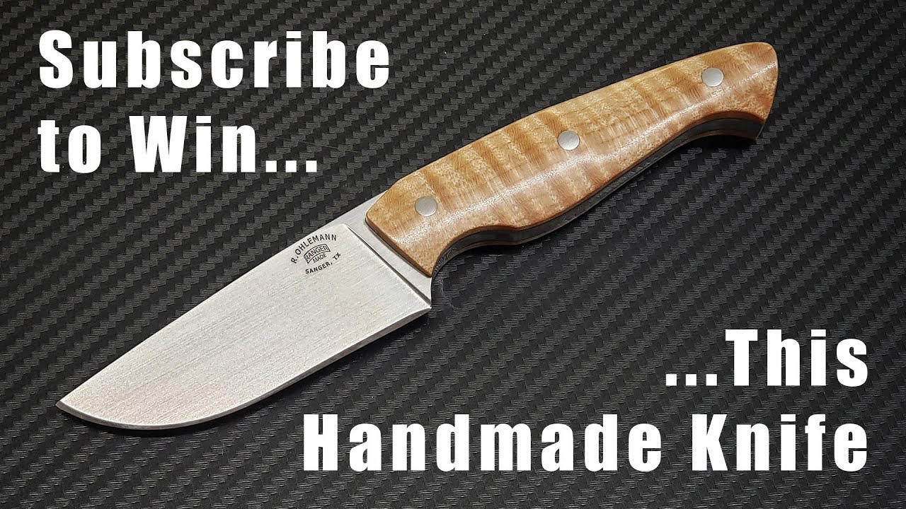 Knife Making - Start to Finish Build w/ FREE Pattern Download - YouTube