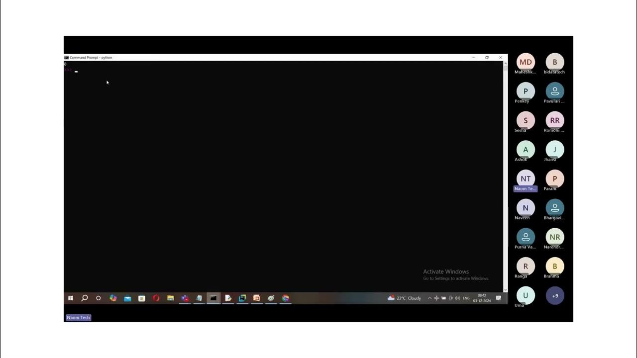 B2 Class3 Python Operators - YouTube