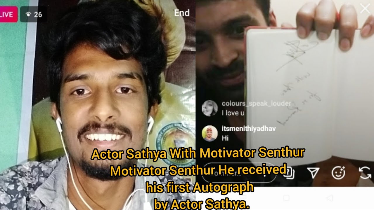 Actor Sathya SK Interview - YouTube