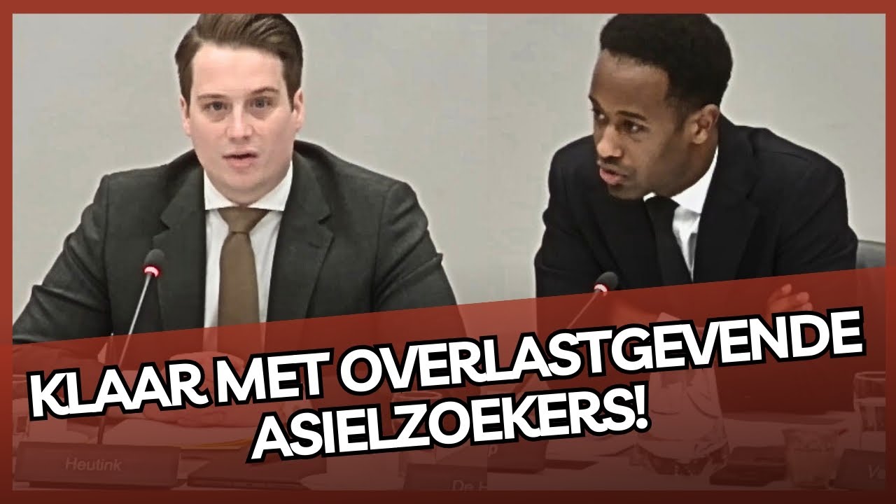 PVV'er Heutink SLOOPT links! Klaar met overlastgevende ASIELZOEKERS ...