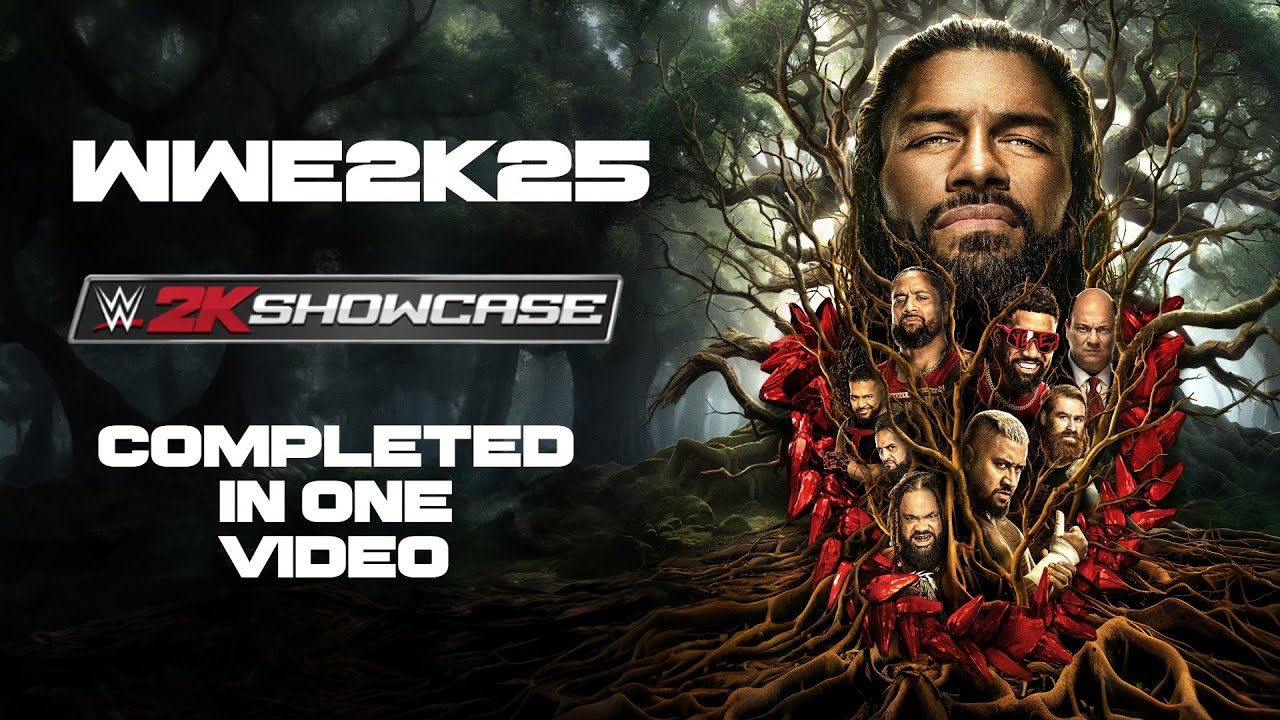 I Completed WWE2k25 Showcase In One Video! - YouTube