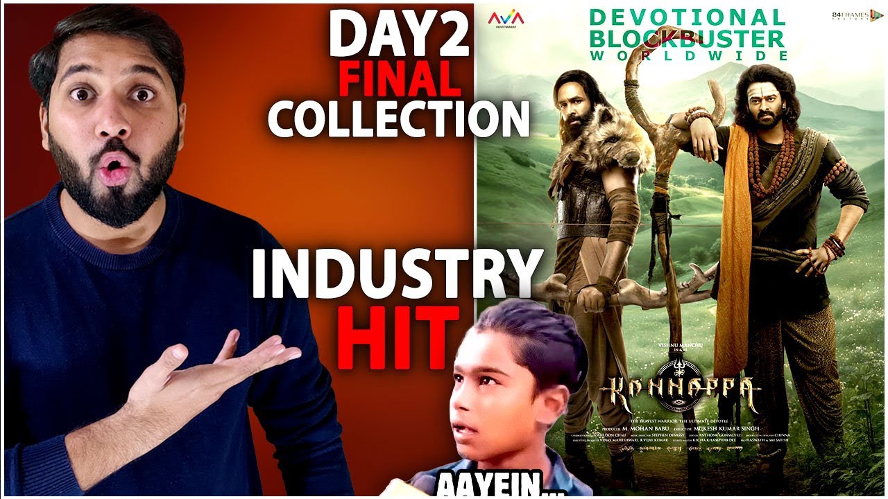 Kannappa Day 2 Final Worldwide Box Office Collection | Kannappa Box ...