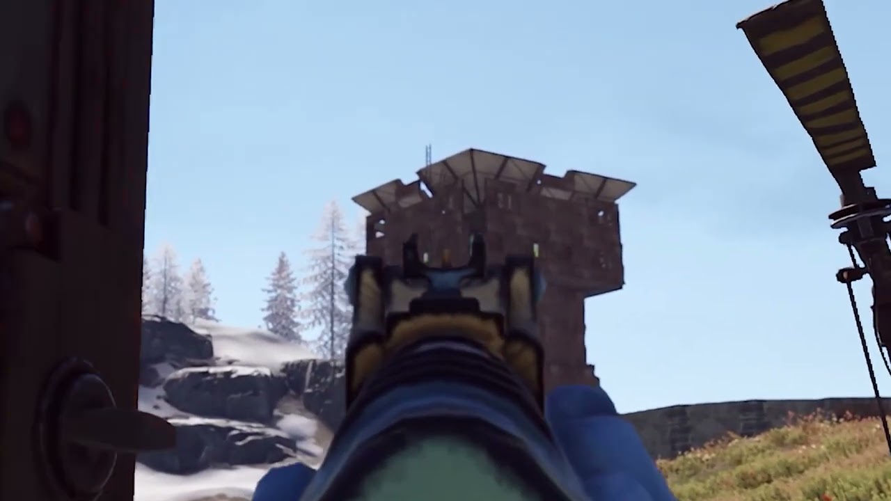 POV: How to make bullets curve Rust - YouTube