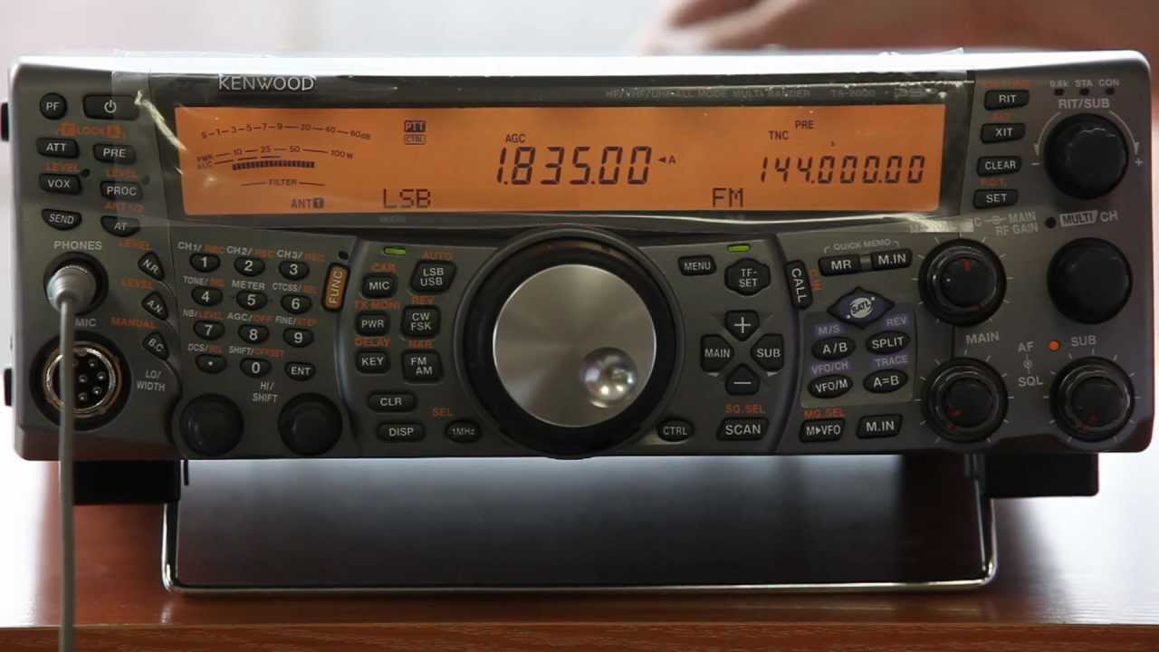 Kenwood TS-2000 - YouTube