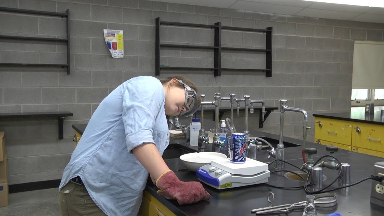 Davis studies the process of perfecting lab experiments - YouTube