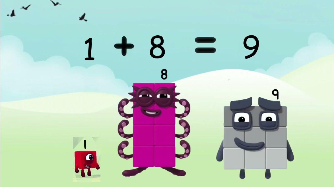 (Sum) Numberblocks Character Learn and Count Numbers If The Sum Is 10. 1+...=... - YouTube