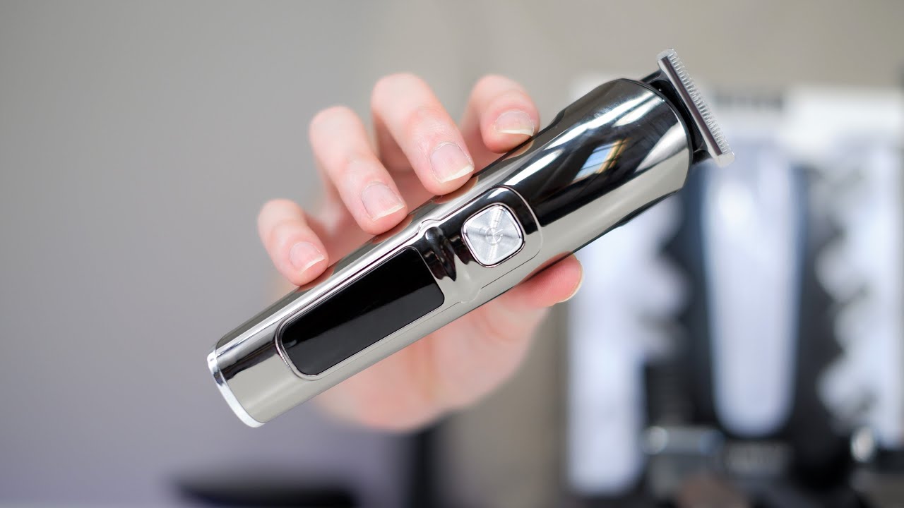 11 in 1 Cordless Hair trimmer FK-8688T Unboxing [4k60p] - YouTube