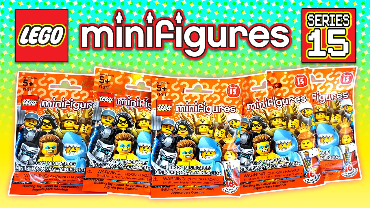 Lego Minifigures Surprise Blind Bags Series15 - Cute Little Mini Toys ...