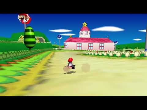 GCN Mario Circuit - Mario Kart 64 Custom Track - YouTube