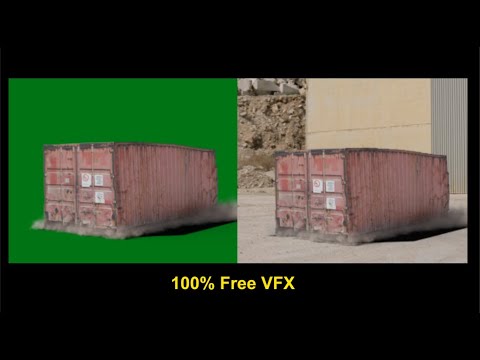 Green Screen Container Crash VFX - YouTube