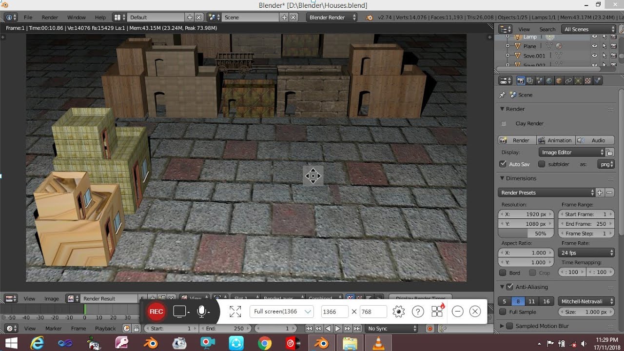 How to use textures in planes for Blender tutorial - YouTube