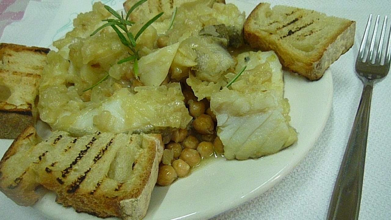 Salt Cod with Chickpeas: Ancient Italian Recipe from Grandma! - YouTube