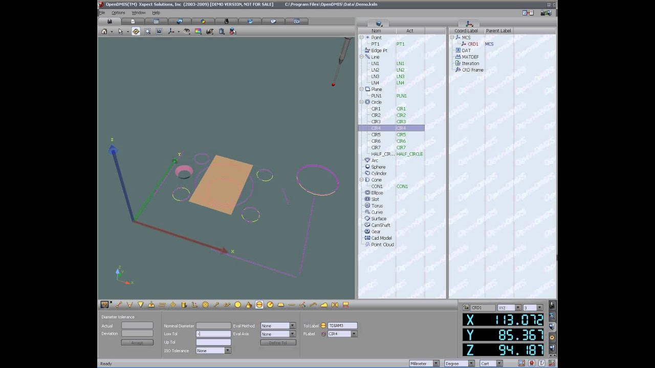 OpenDmis Module 210 Output Trueposition RFS MMC - YouTube