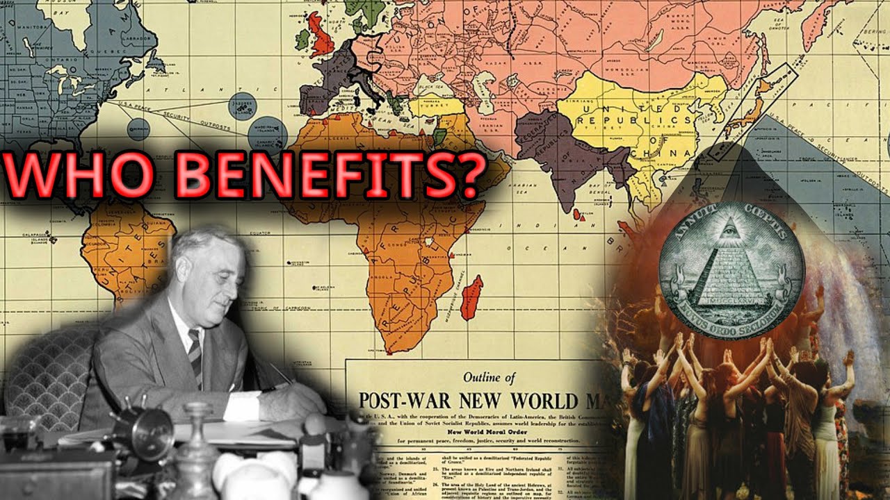 The First New World Order Map explored - YouTube